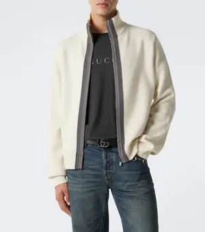 Gucci Wool Zip-up Sweater