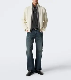 Gucci Wool Zip-up Sweater