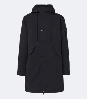 Moncler Nahan Hooded Down Coat - Blue
