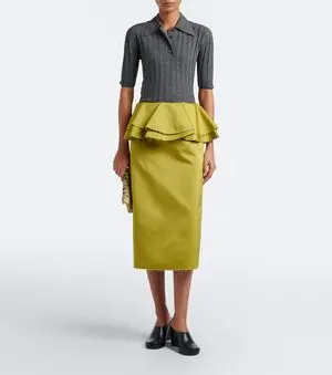 Plan C Wool Polo Sweater