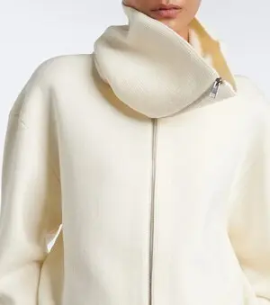 RÓHE Wool Zip-up Sweater