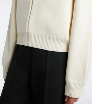 RÓHE Wool Zip-up Sweater