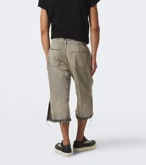 Rick Owens Bolan Cropped Wide-leg Jeans