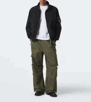 Comme Des Garçons Homme Technical Bomber Jacket