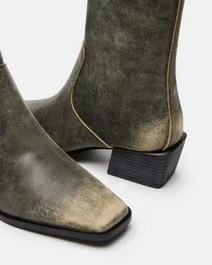 Steve Madden Judson Block Heel Booties