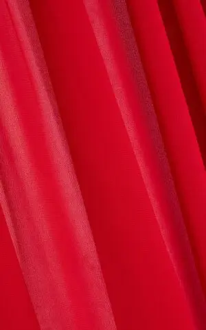 SLOAN Exclusive Wave Chiffon Midi Skirt