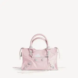 Balenciaga Le City Bag Small Giant Studs With Rhinestones