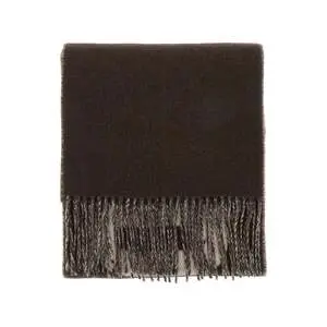 Jacquemus Jacquard Logo Wool Scarf - Brown