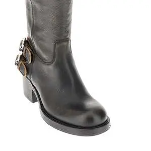 Chloé Dakota' Grained Leather Boots