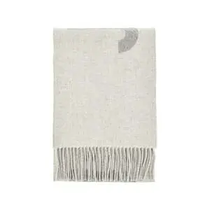 Jacquemus Jacquard Logo Wool Scarf - Grey