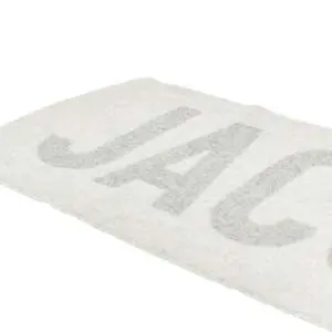 Jacquemus Jacquard Logo Wool Scarf - Grey