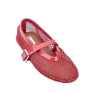 Alaïa Fishnet Ballerina Flats