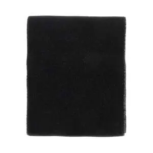 Jacquemus Rond Carré Wool Scarf - Black