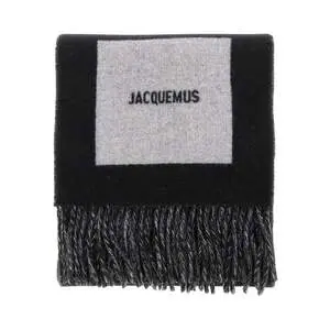 Jacquemus Rond Carré Wool Scarf
