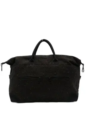 LES DEUX Weekend Bag Herringbone "herringbone Weekend Bag - Brown
