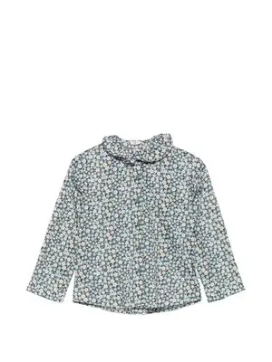 IL GUFO Shirt Classic "classic Shirt - Blue