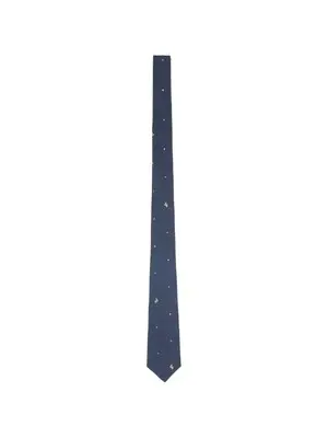 Paul Smith Tie Spot Rabbit - Blue