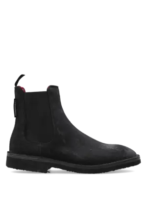 Dsquared2 Suede Chelsea Boots - Black