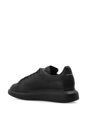 Alexander McQueen Leather Sports Shoes With Logo