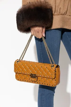 Valentino Garavani Leather Bag With Studs