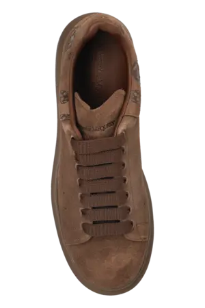 Alexander McQueen Suede Sports Shoes With Logo