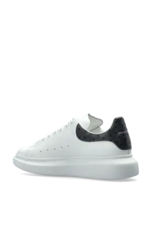 Alexander McQueen Leather Sports Shoes With Logo