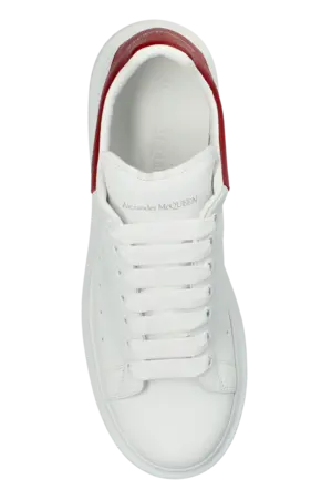 Alexander McQueen Leather Sports Shoes With Logo