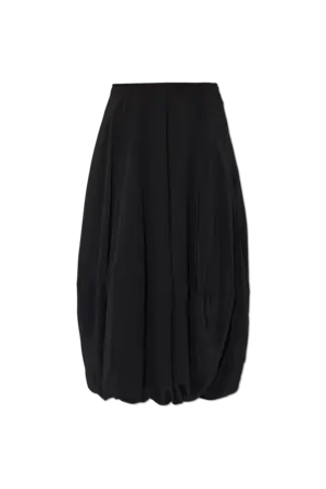 LEMAIRE Silk Skirt - Black