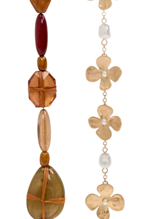 Cult Gaia Long "tygra" Earrings