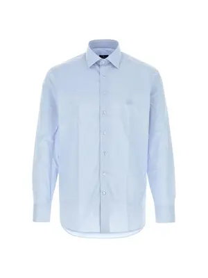 Etro Stretch Poplin Shirt - Blue