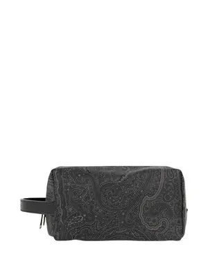 Etro Small Beauty Case Arnica With Paisley Print - Multi