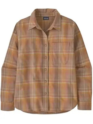 Patagonia Lw Fjord Flannel Shirt - Yellow