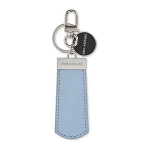 Paul & Shark Saffiano Leather Keyring - Skyway