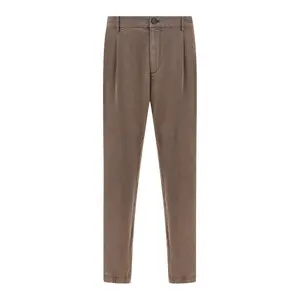Paul & Shark X-soft Garment-dyed Chino Trousers - Falcon