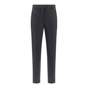 Paul & Shark Wool Twill Tapered Trousers