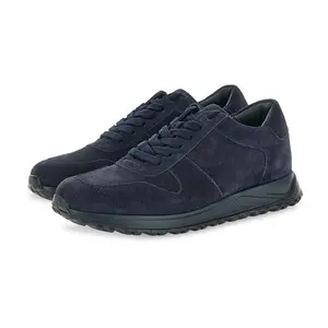 Paul & Shark Sneakers In Suede - Blue