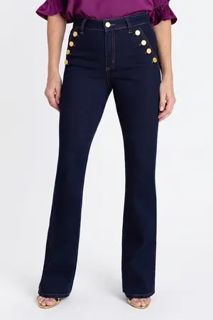 THE NOLI SHOP Allegra Bootcut Jean - Indigo
