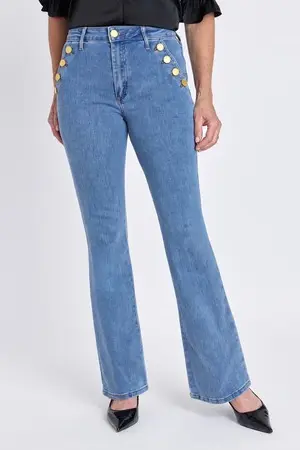 THE NOLI SHOP Allegra Bootcut Jean - Medium Blue