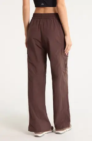 MPG Wide Leg Cargo Pants - Java