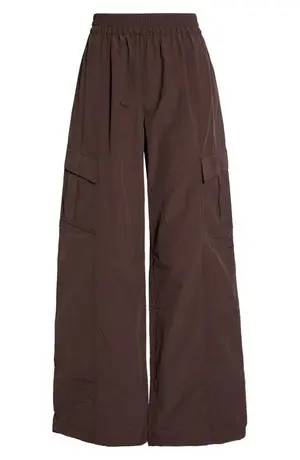 MPG Wide Leg Cargo Pants - Java