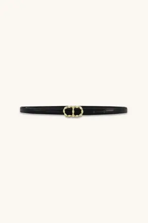 THE NOLI SHOP Mabel Belt Black/gold