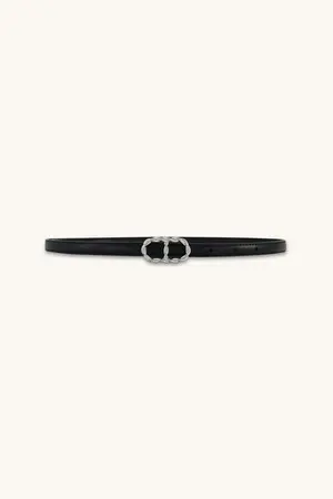 THE NOLI SHOP Mabel Belt Black/silver