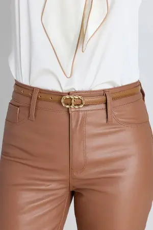 THE NOLI SHOP Mabel Belt - Mocha