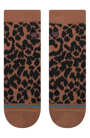 Stance Love Leopard Icon Lowrider Quarter Socks