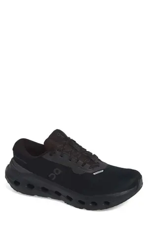 On Cloudrunner 3 Waterproof Running Shoe - Black/black