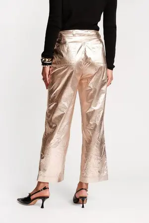 FRANCES VALENTINE Coleman Metallic Pant