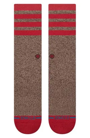 Stance Sock Monkey Crew Socks - Brown