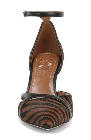 27 EDIT NATURALIZER Bliss Pointed Toe D'orsay Pump - Brandy Zebra