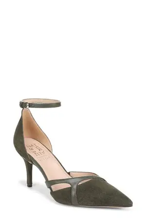 27 EDIT NATURALIZER Bliss Pointed Toe D'orsay Pump - Cactus Clay