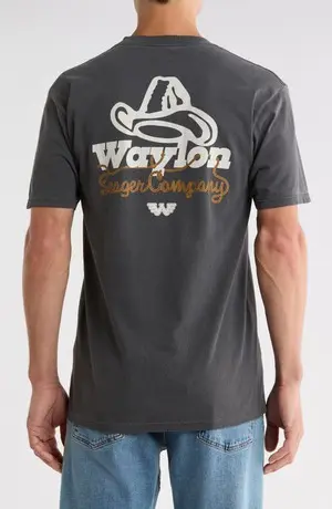 SEAGER CO Lasso Lash Cotton Graphic T-shirt